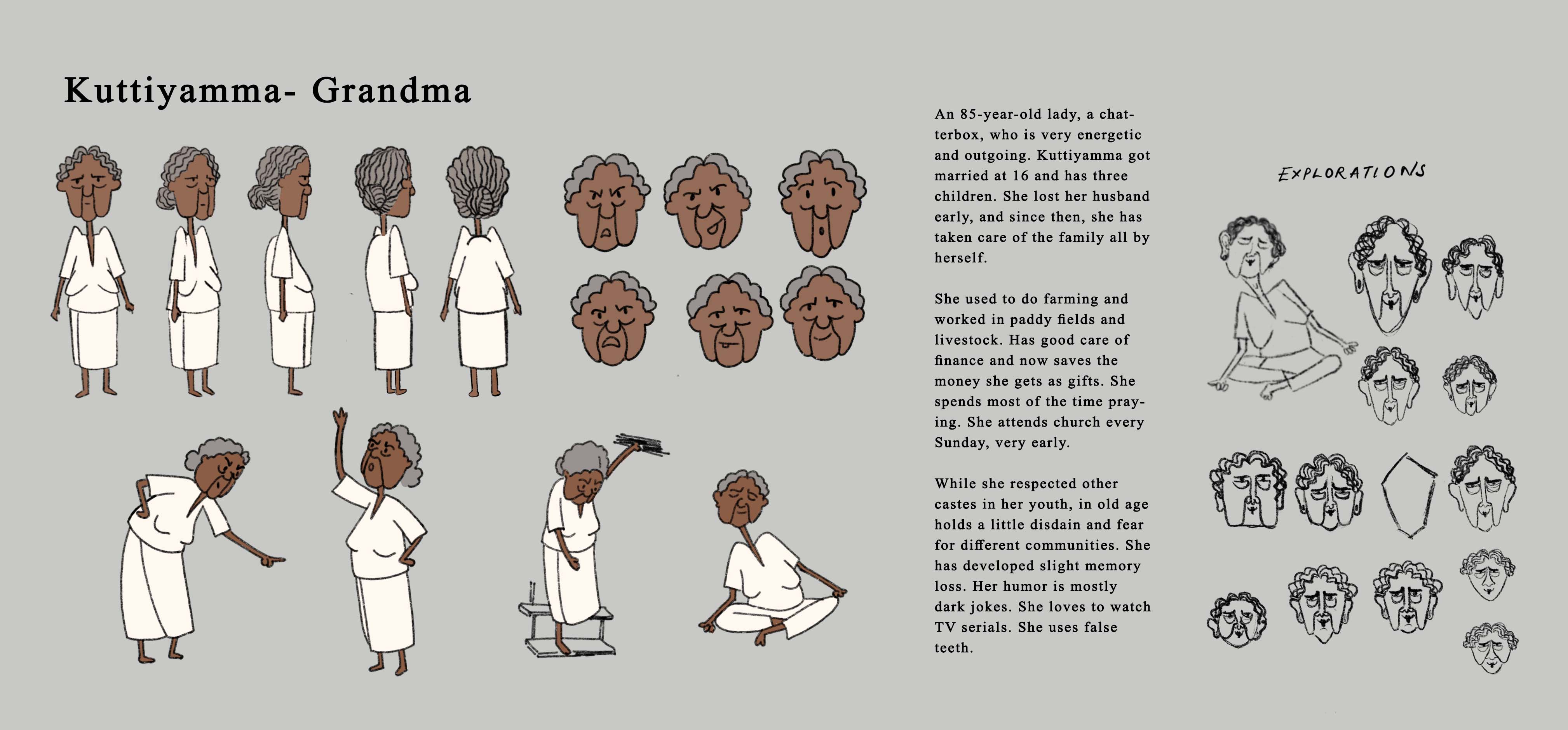 Character Design | Sandhra Mary