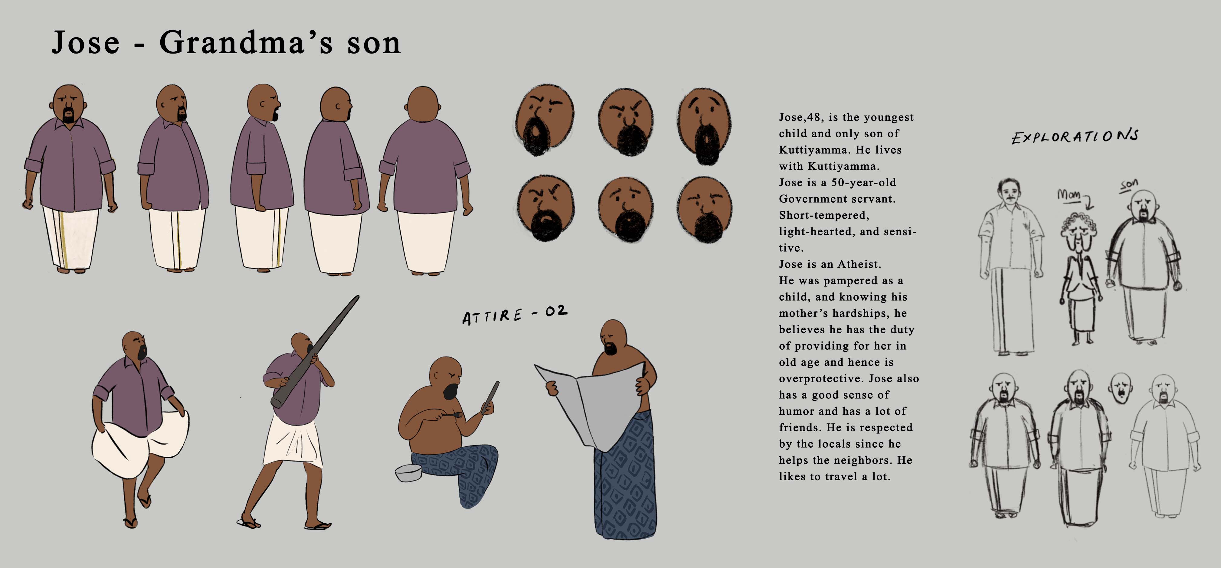 Character Design | Sandhra Mary