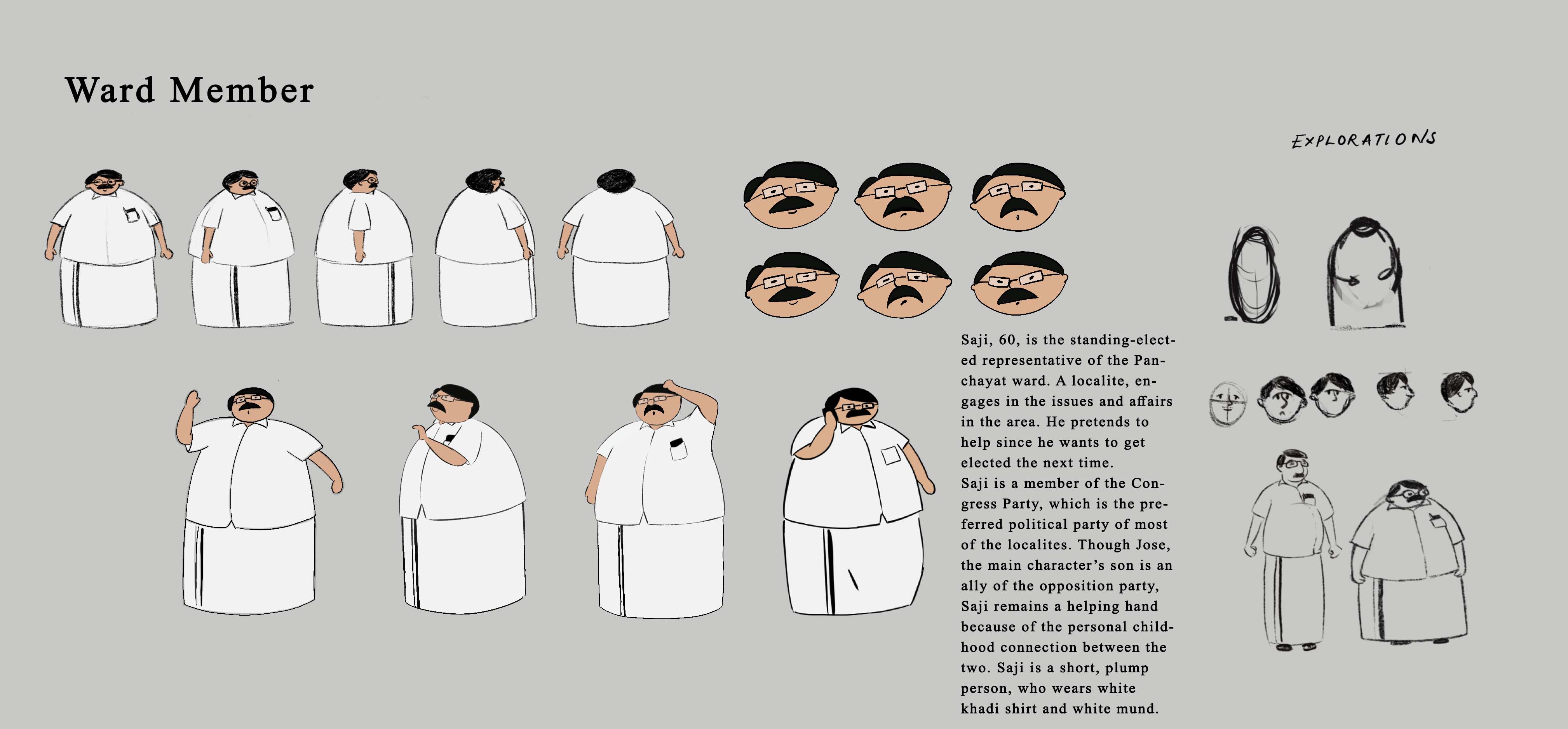 Character Design | Sandhra Mary