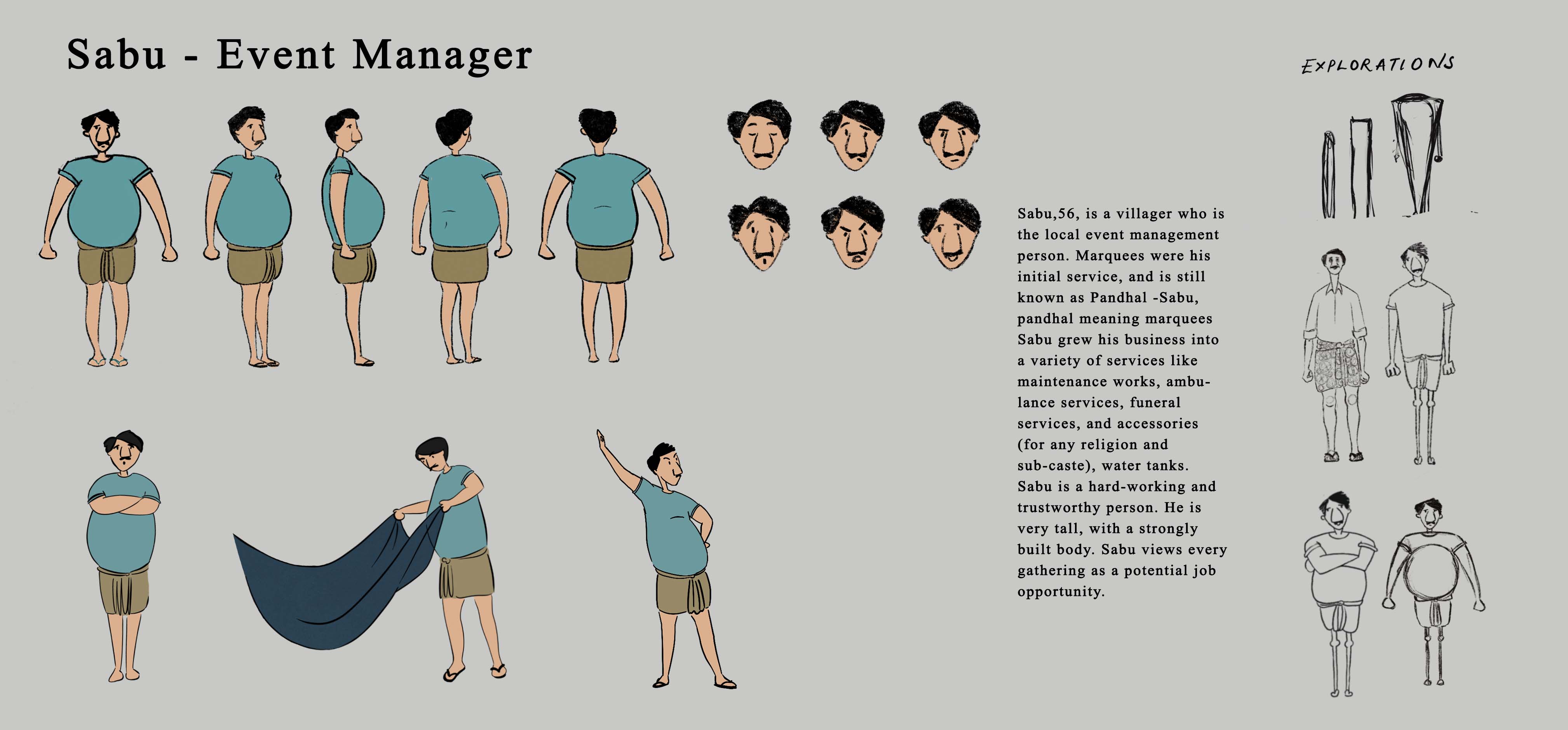 Character Design | Sandhra Mary